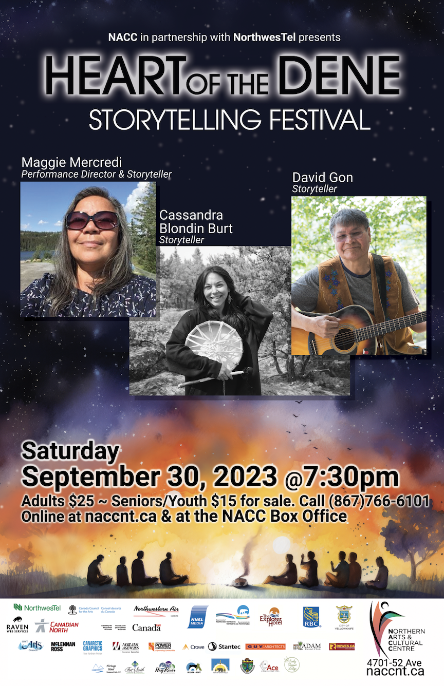 Heart of the Dene Storytelling Festival in Hay River | Northern Arts ...